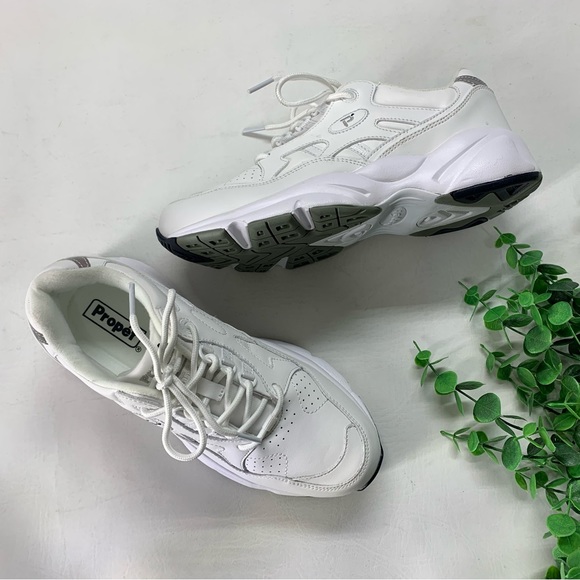 Propet | Shoes | Propet Stability Walker Leather Sneaker | Poshmark